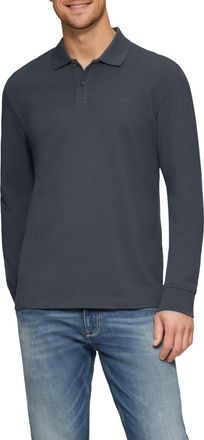 s.Oliver Poloshirt aus Piqu&eacute; mit Logo-Stickerei