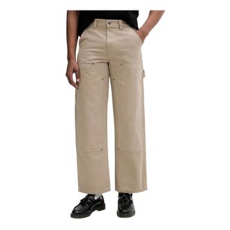 Dickies Pantalon Carpenter &agrave; Double Genou - Homme - Pantalons - Beige - Taille: W36 L34