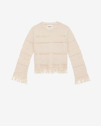 Isabel Marant Pull Azilis - Femme - &Eacute;cru - Taille34 - Marant &Eacute;toile