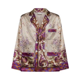 Pierre-Louis Mascia Mutka Jacke Seide - - Jackets - Damen - Lila - M