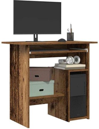 vidaXL Bureau vieux bois 80x45x74 cm bois dingénierie Vidaxl