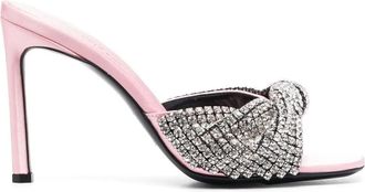 Sergio Rossi Sandalen - Sandals Pink Crystal - Gr. 36 (EU) - in Gold - für Damen