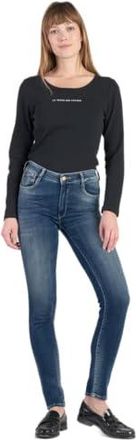 Le Temps Des Cerises Jeans Pulp Slim Menars Taille Haute Bleu N&deg;3