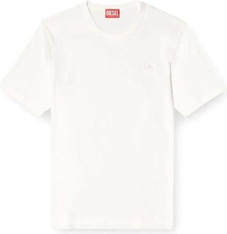 Diesel Homme, Tops, Blanc, Taille: S Essential Logo T-Shirt