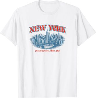 NYC New York Color New York City Vintage-Retro T-Shirt