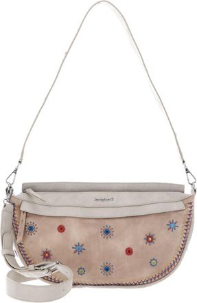 Desigual Womens PU Shoulder Bag, Brown