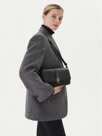 Tommy Hilfiger Handtasche Th Libre Flap Crossover AW0AW17723 Schwarz