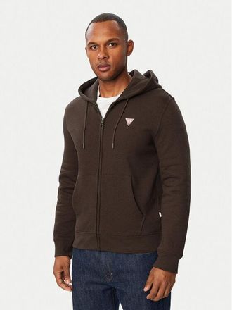 Guess Sweatshirt M4YQ28 K9V31 Braun Regular Fit