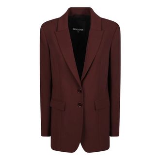 Patrizia Pepe Einknopf-Sakko - - Jackets - Damen - Braun - M