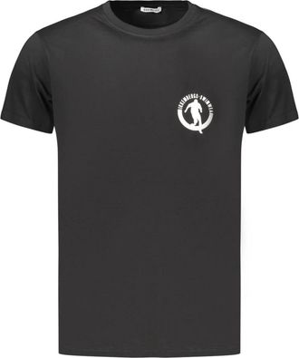 Dirk Bikkembergs Pupino Kurzarm-T-Shirt - - Tops - Herren - Schwarzk - S
