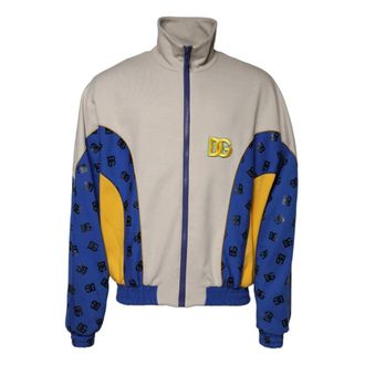 Dolce & Gabbana Homme, Vestes, Multicolore, Taille: XL Bomber Multicolore à Fermeture Éclair Complète