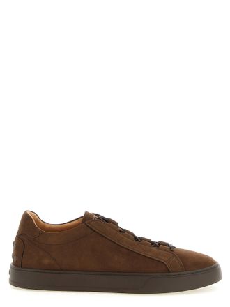 Tod's Nubuck Leather Sneaker - Brown