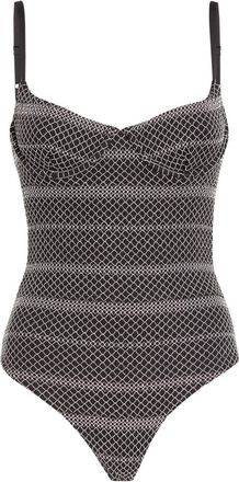 Sir. Sir The Label Francois Ruched One Piece Swimsuit Size S