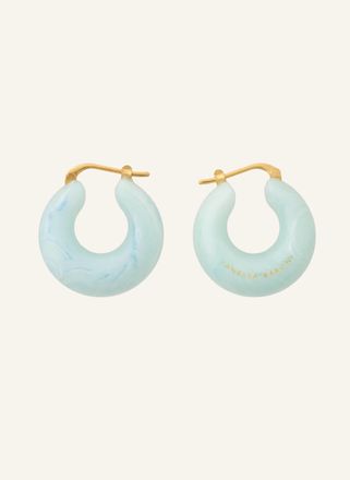 Vanessa Baroni Vanessa Baroni Creolen Circlet Earring Cloud Marble By Glambou gold