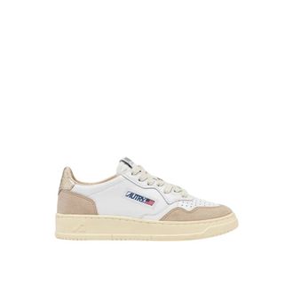 Autry Femme, Chaussures, Blanc, Taille: 38 EU Medalist Low Baskets