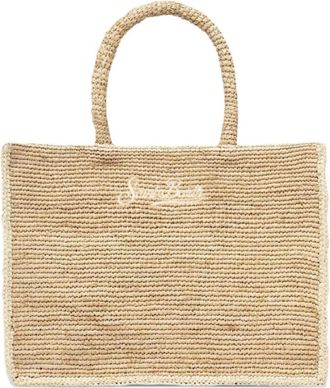 MC2 Saint Barth Femme, Sacs, Beige, Taille: ONE Size Vanity Tote Bag
