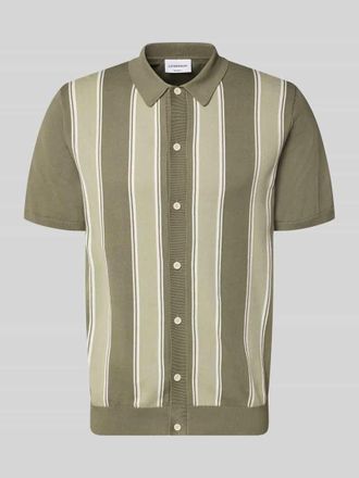 Lindbergh Polo-Cardigan mit 1/2-Arm