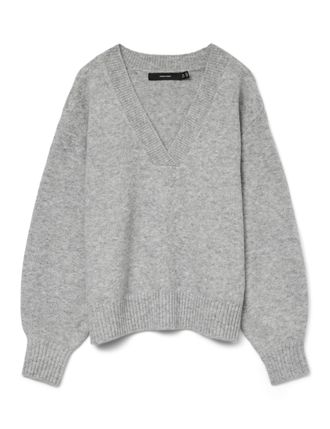 Vero Moda Vmboom Ls V-Neck Pullover Noos