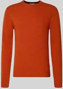 Casual Friday Oversized Strickpullover mit gerippten Abschl&uuml;ssen