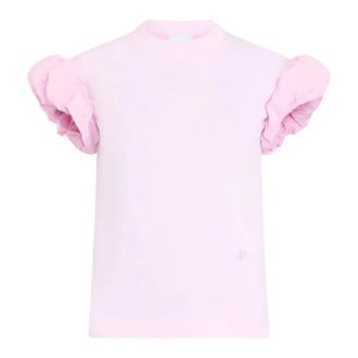 Patou Femme, Tops, Rose, Taille: 38 FR T-shirt &agrave; manches en faille