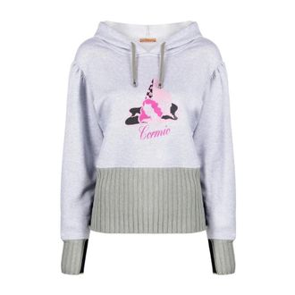 Cormio Michelle Hoodie - - Sweatshirts & Hoodies - Damen - Grau - XL