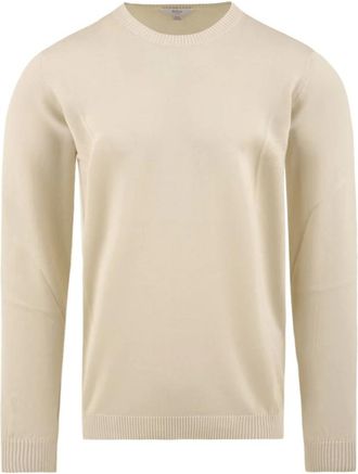 Malo Homme, Pulls, Beige, Taille: 2XL Pull ras du cou en coton