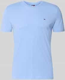 Tommy Jeans Slim Fit T-Shirt aus Baumwoll-Mix