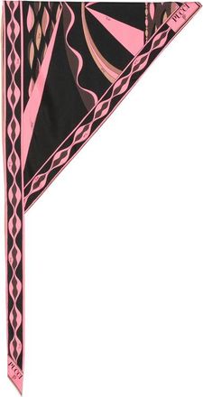 Pucci Iride-print Silk Scarf