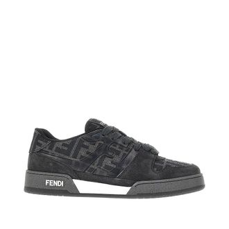 Fendi Jacquard FF and leather Fendi Match sneaker Man 6