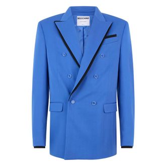Moschino Herren, Jacken, Blau, 2XLGr&ouml;&szlig;e
