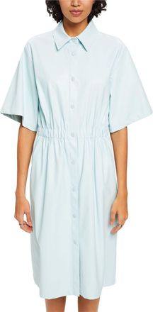 Esprit Collection Damen 033eo1e303 Kleid, 390/Light Aqua Green, 36