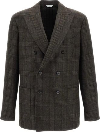 Boglioli Veste crois&eacute;e - Homme - Vestes - Brun - Taille: XL