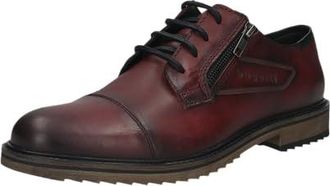 Bugatti Homme 331-auq01 Chaussures Basses &agrave; Lacets, Rouge fonc&eacute;, 43 EU
