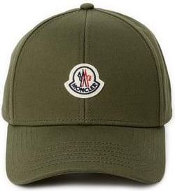 Moncler Casquette brod&eacute;e en coton