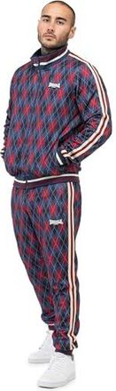 Lonsdale Redford Survêtement, Bleu Marine/Rouge/écru, XXL Hommes