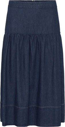 Part Two Femme, Jupes, Bleu, Taille: 38 FR Denim Skirt