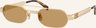 Miu Miu Sonnenbrille Mu b52s gold