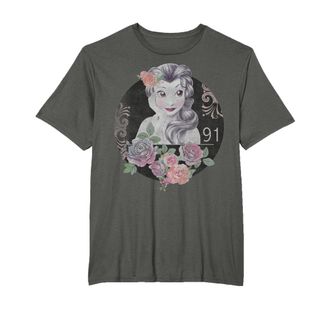 Disney Die Sch&ouml;ne und das Biest Belle Vintage Collage T-Shirt T-Shirt