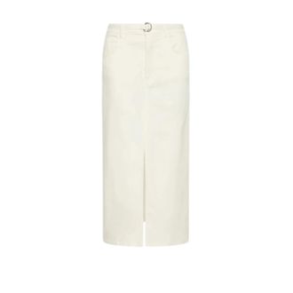 Marella Gonna Avorio - - Skirts - Damen - Wei&szlig; - M
