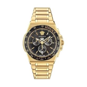 Versace Greca Extreme Chrono Uhr - - Accessories - unisex - Gelb - ONE SIZE