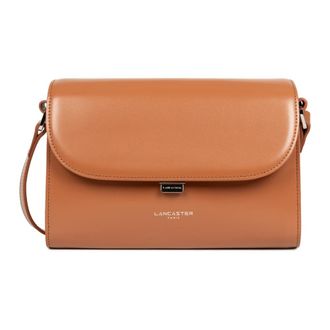 Lancaster Stilvolle Umh&auml;ngetasche Beige - - Bags - Damen - Braun - ONE SIZE