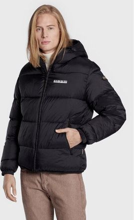 Napapijri Winterjacke Suomi NP0A4GJE Schwarz Regular Fit