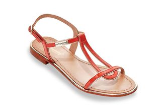 Les Tropeziennes Damen hamore Sandale, Korallenrot, 40 EU