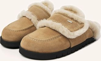 Nubikk Nubikk Hausschuhe Teddy Fur beige