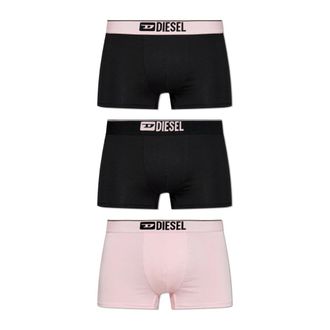 Diesel Homme, Sous-vêtements, Noir, Taille: S Umbx-Damienthreepack Lot de 3 boxers