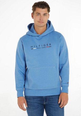Tommy Hilfiger Hoodie HILFIGER NEW YORK HOODY mit K&auml;ngurutasche