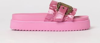 Versace Jeans Couture Sandales &agrave; Talons VERSACE JEANS COUTURE Femme couleur Rose