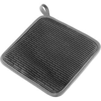 Westmark Topflappen - Praktische Topflappen f&uuml;r sicheres Arbeiten an Herd und Backofen, K&uuml;chenhandschuhe mit Hitzeschutz bis 250&deg;C - Grau/Anthrazit