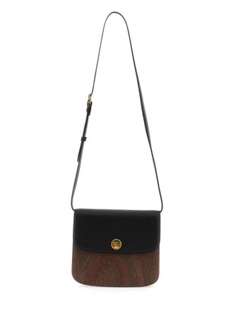 Etro Womens Essential Bag Black Cotton Shoulder