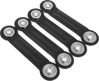 Cabilock 4 Stück Schaukelstuhl Wippenzubehör Möbelgleiter Hardware Ersatz Für Gartengleiterarm Gleitersitzhalterung Terrassenschaukelarm Ersatz Für Gartenbank 